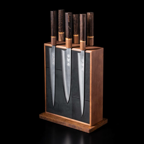 Einzigartiger Messerblock & Magnetleiste für höchste Ansprüche ...